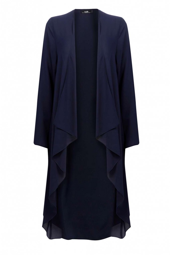 Navy Waterfall Jacket - Family & Fashion