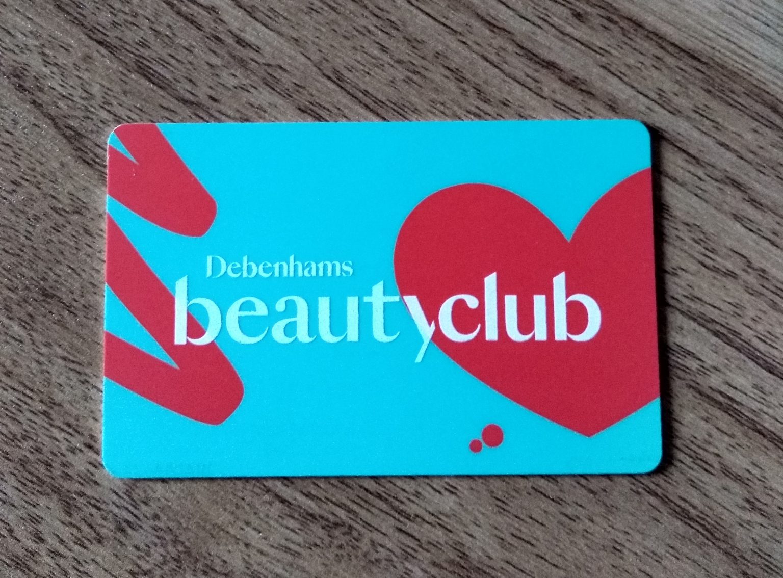 Debenhams Beauty Club Rewards Card - Family & Fashion